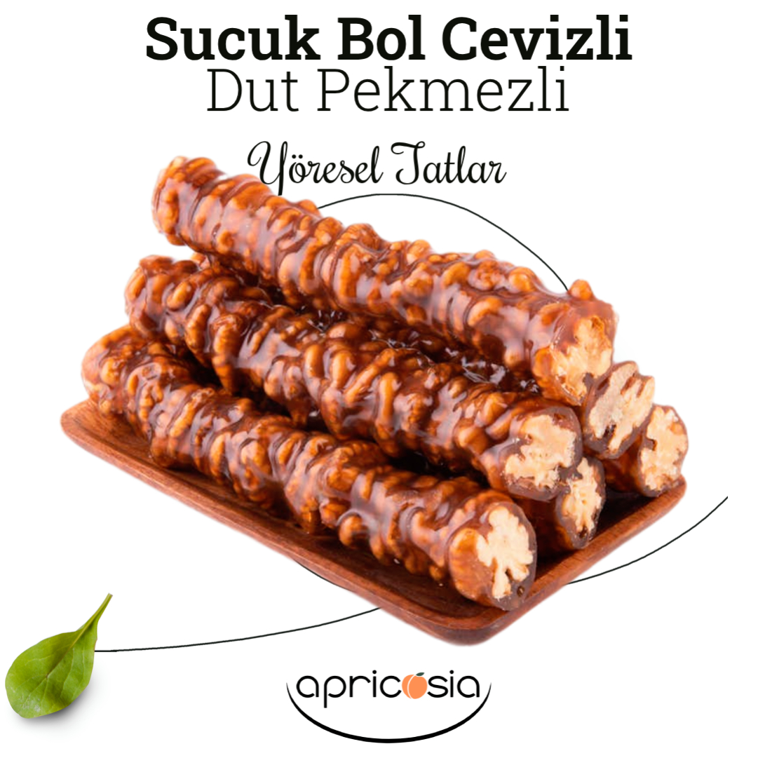 Sucuk Bol Cevizli Dut Pekmezli / 1KG - Meyve Kurusu & Kuru Meyve ...